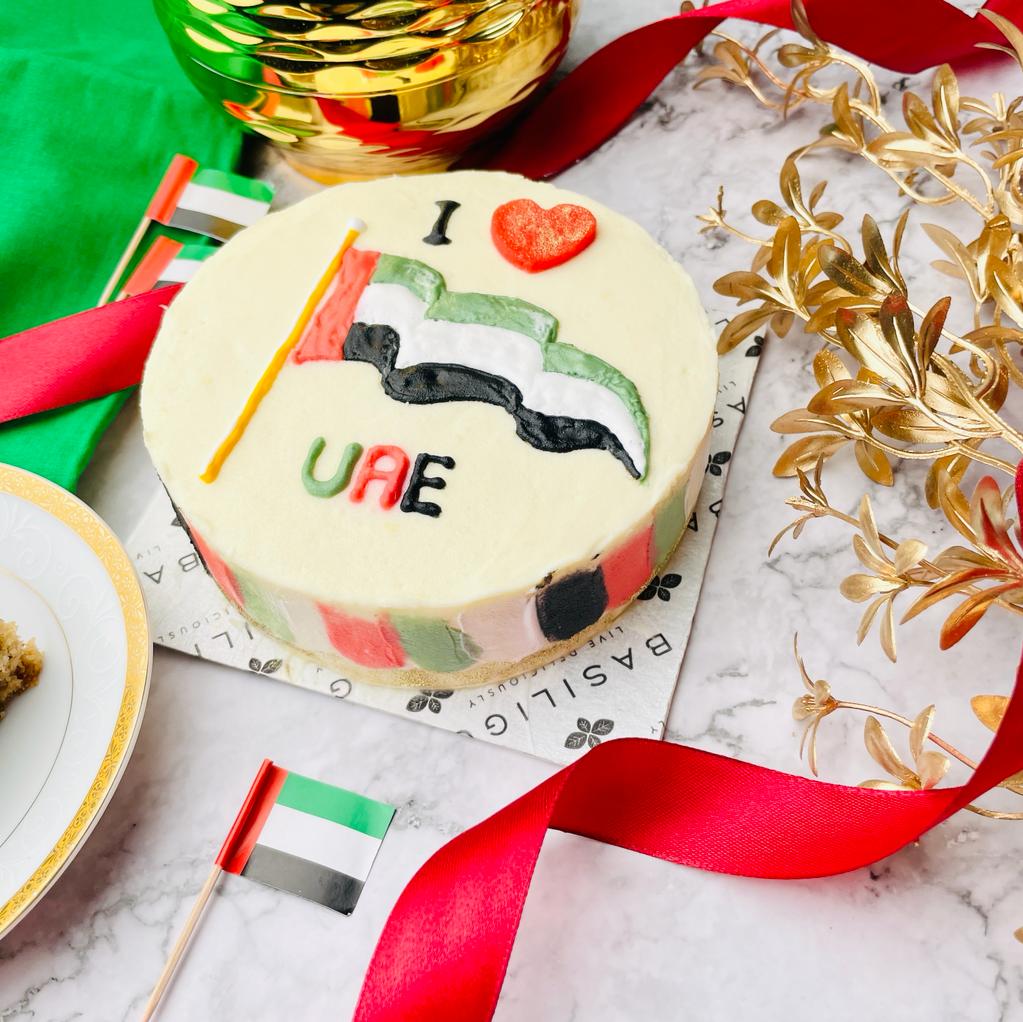 UAE National Day Cake (Cake for 2) – B Sweet by Basiligo