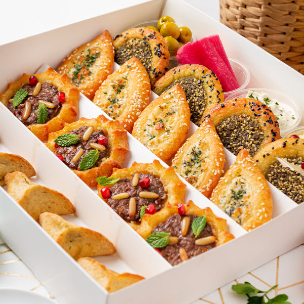 Keto Gluten Free Fatayer Assortment Big Box (18 Pieces) – B Sweet by ...